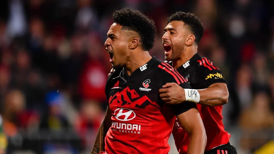 Le futur Toulonnais Leicester Fainga'anuku titulaire avec les Crusaders pour la finale - Minute ...
