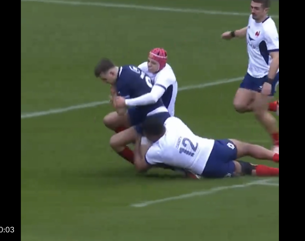 VIDEO : Le premier essai de l’Ecosse contre le XV de France ! - Minute Sports